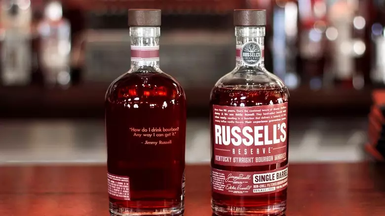 Botol Bourbon Barel Tunggal Russell