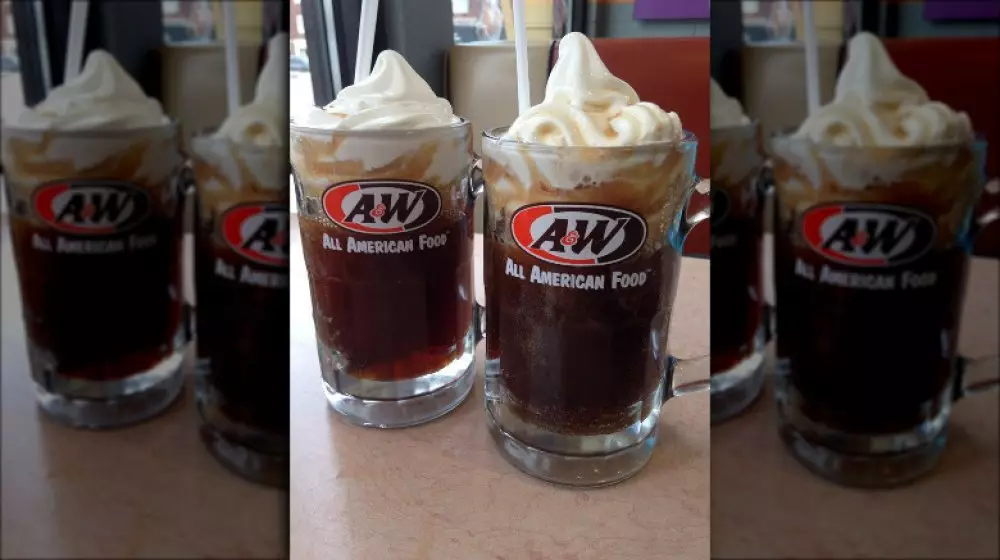 Ang A&W's Root Beer Float