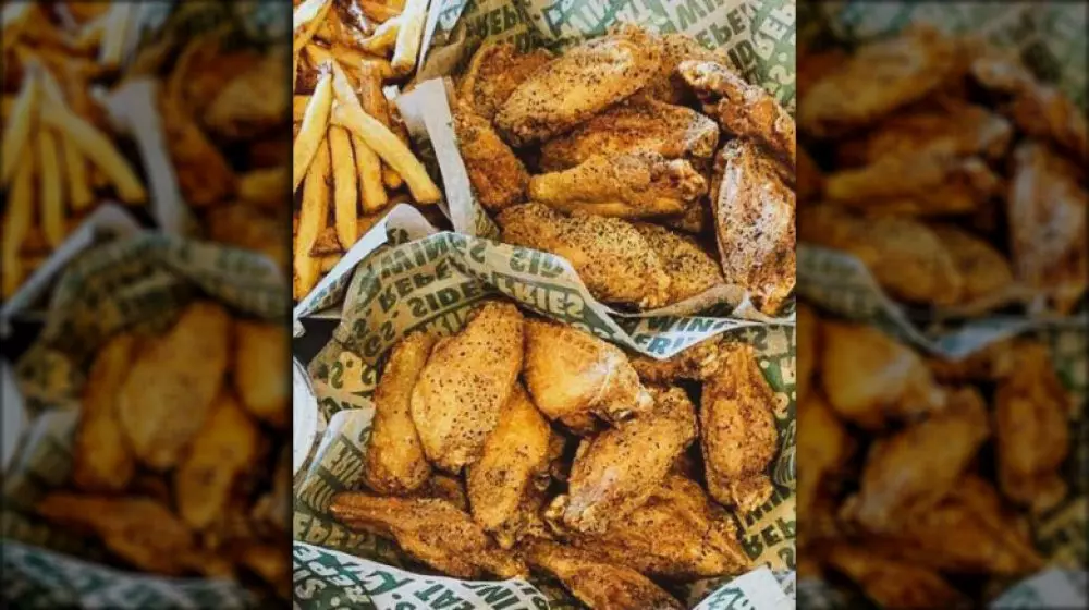 Wingstop urang Lemon Pepper Jangjang