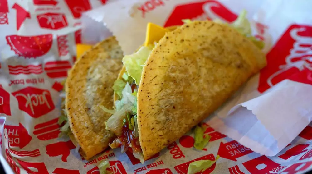 Jack dina Box urang Dua Tacos