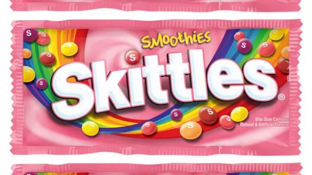 Пакет нови смутита на Skittles