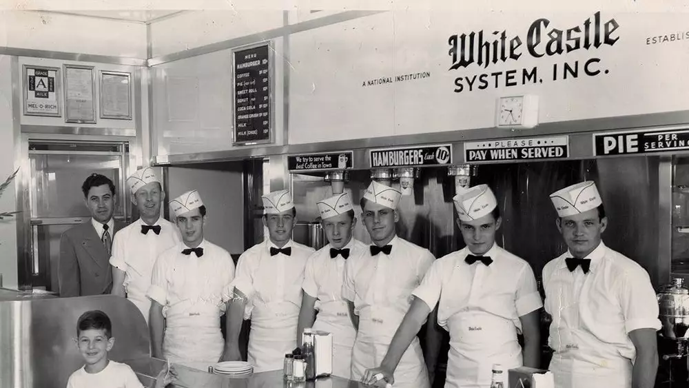 Vintage Mitarbeiter von White Castle