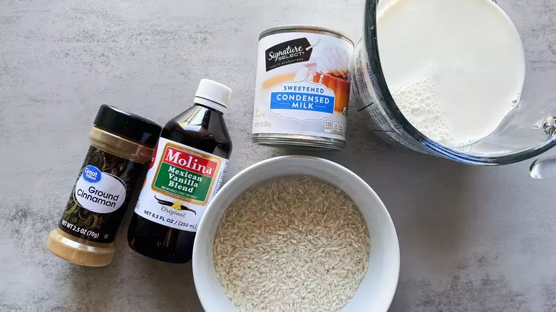 arroz con leche ingredients