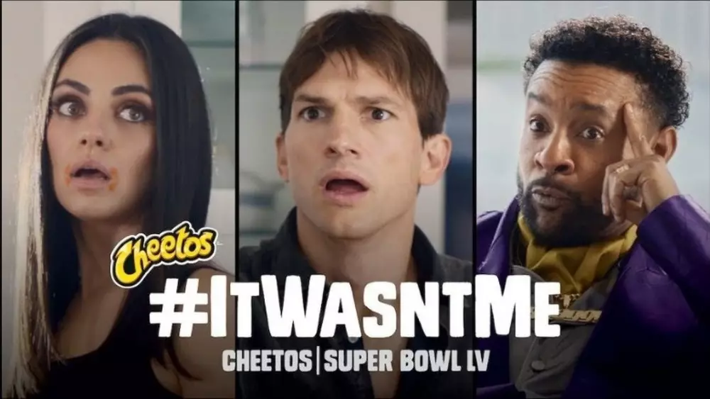 Cheetos Super Bowl ကြော်ငြာ၏ ပရိုမိုးရှင်းများ