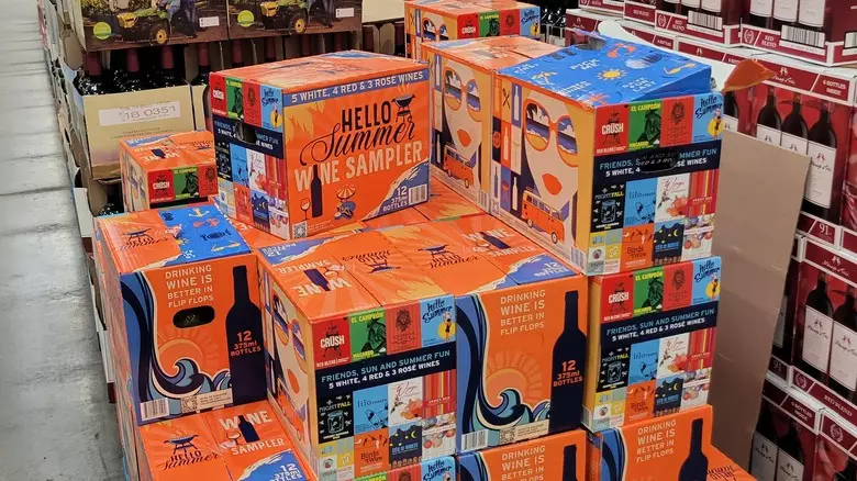 The Hello Summer anggur sampler, sadia di Costco.