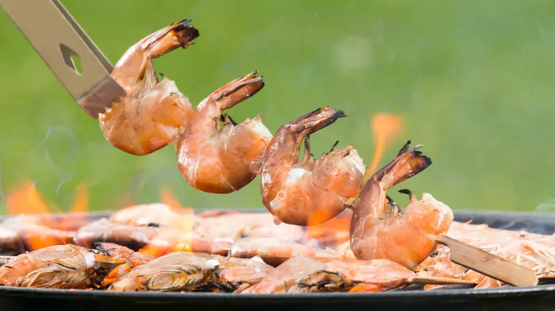 Shrimp grilled