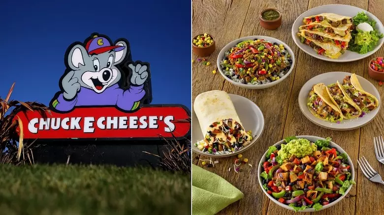 Chuck E. Cheese và Qdoba