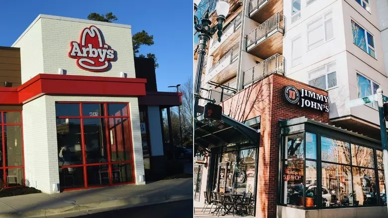 Arby's a Jimmy John's