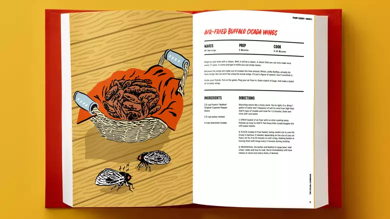 Buku masakan Franks cicada