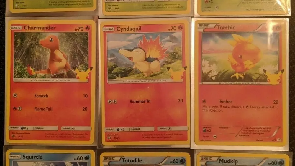 Pokémons 25-årsjubileumskort
