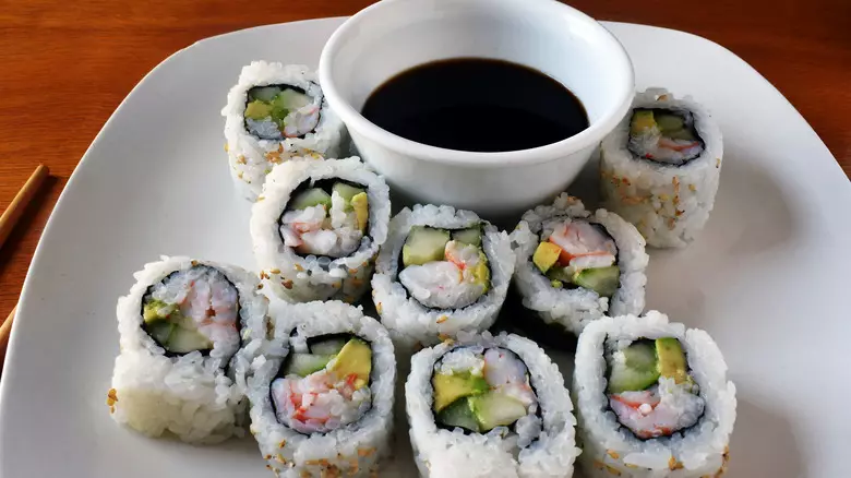 California roll kalayan kecap