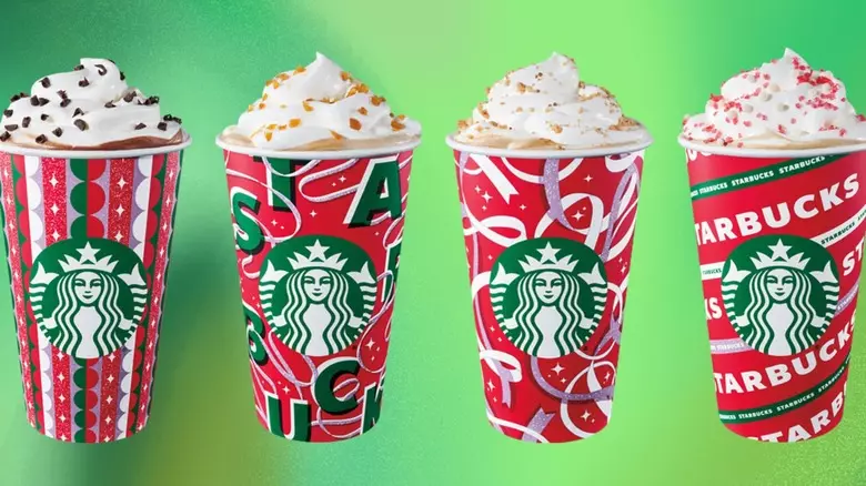 Diseños de Navidad de Starbucks 2021