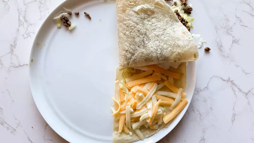 Hack wrap tortilla TikTok