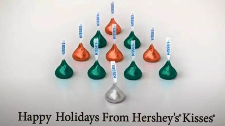 Hershey's Kisses-ის რეკლამა