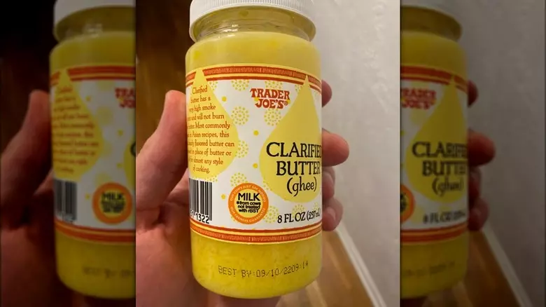 Mtsuko wa ghee wa Trader Joe