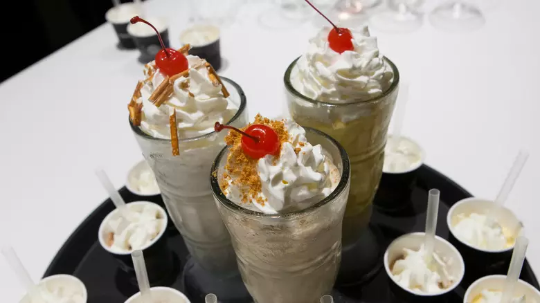 Steak 'n Shake mléčné koktejly