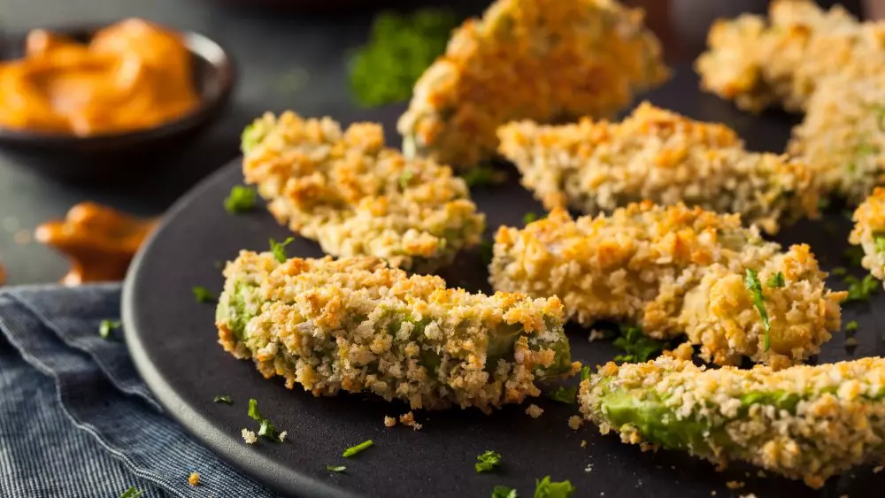 Deep-fried avocado