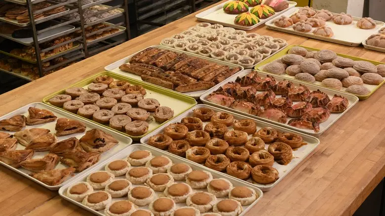 pan dulce della caffetteria e panetteria mi tierra