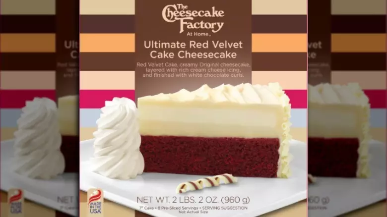 The Cheesecake Factory at Home Ultimate Red Velvet Cake Cheesecake