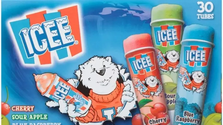 Pakke med icee squeeze freeze ups