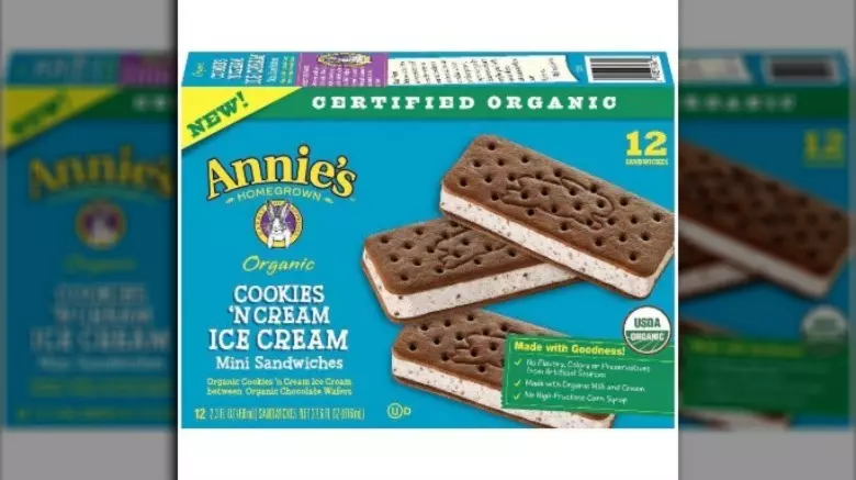 Annie's zdravé zmrzlinové sendviče