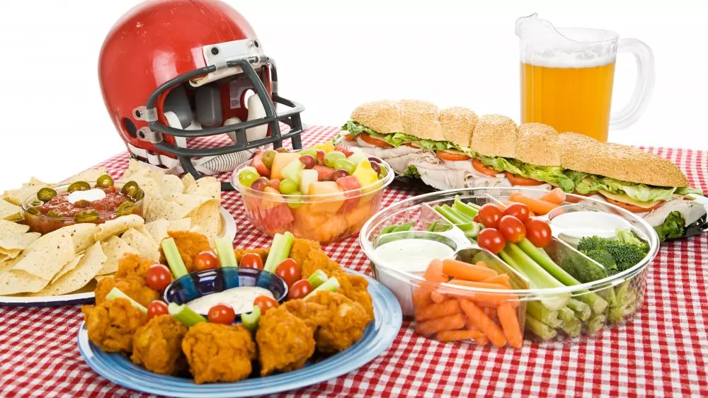 bandexa de comida super bowl