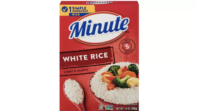 caixa de arroz minuto