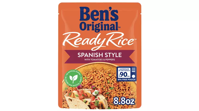 оригиналната торбичка с ориз на Бен