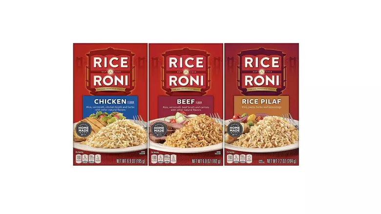 doos soorten rijst a roni