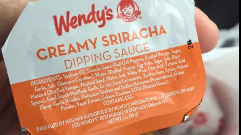 La cremosa Sriracha di Wendy