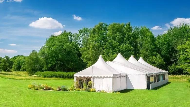 Grande tenda da forno britannica