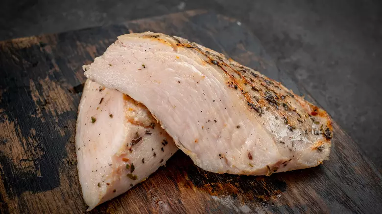 Sous vide Poulet Broscht