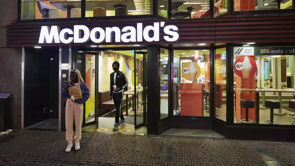 McDonald's winkel voorkant