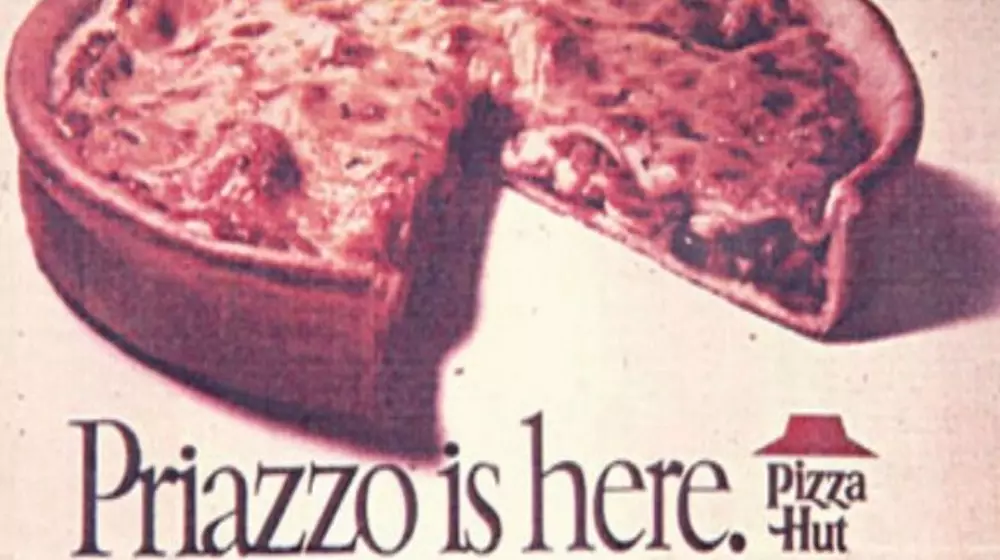 Pizza Hut Priazzo reklamasi