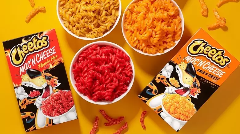 Cheetos boxed Mac 'n Cheese