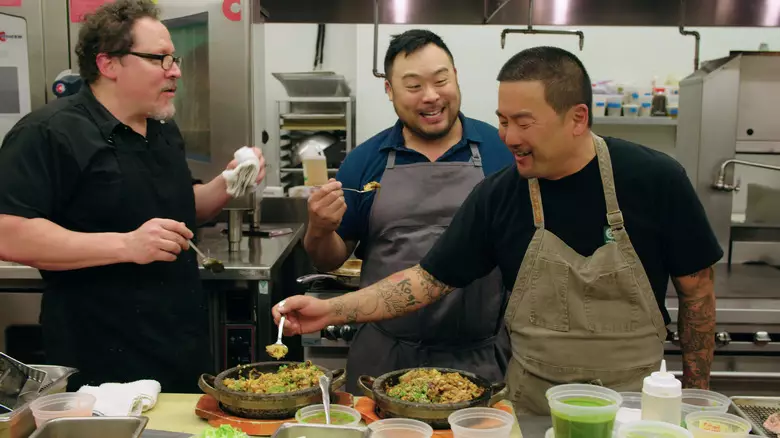 Jon Favreau, David Chang, Roy Choi