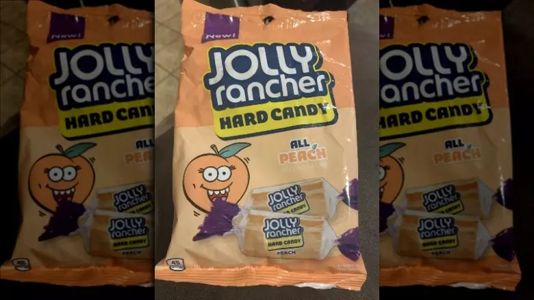 Peach Jolly Ranchers.