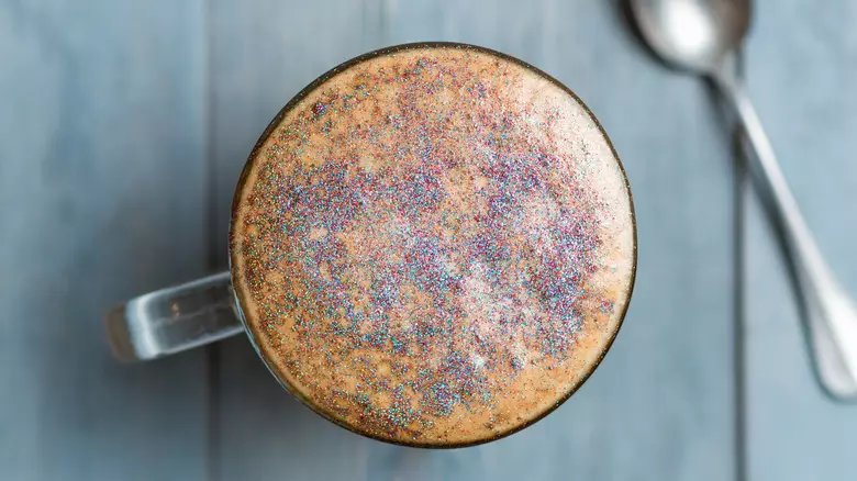 Latte glitter