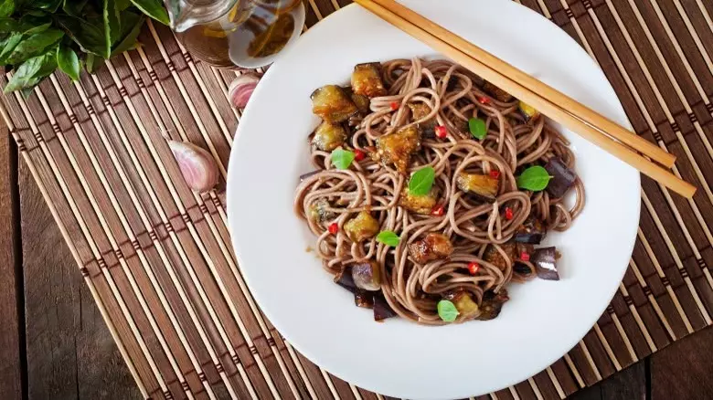 Buckwheat pasta