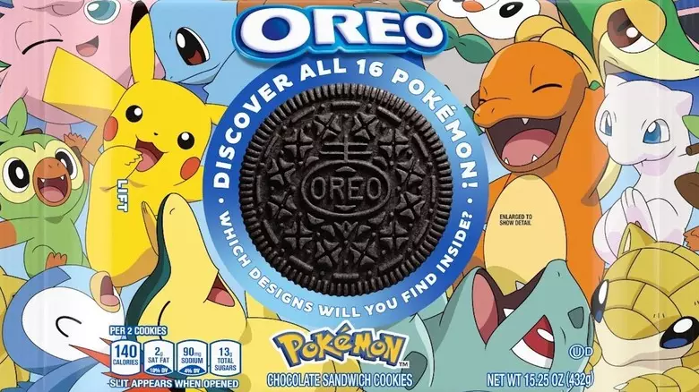 пакет колачиња Pokemon x Oreo