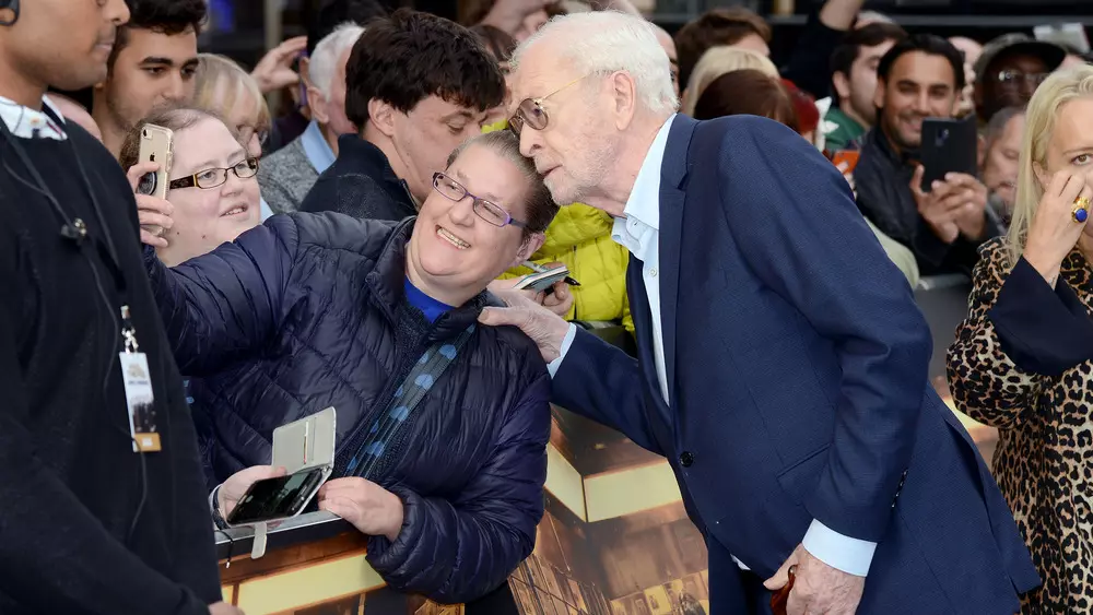 UMichael Caine selfie kunye nefeni