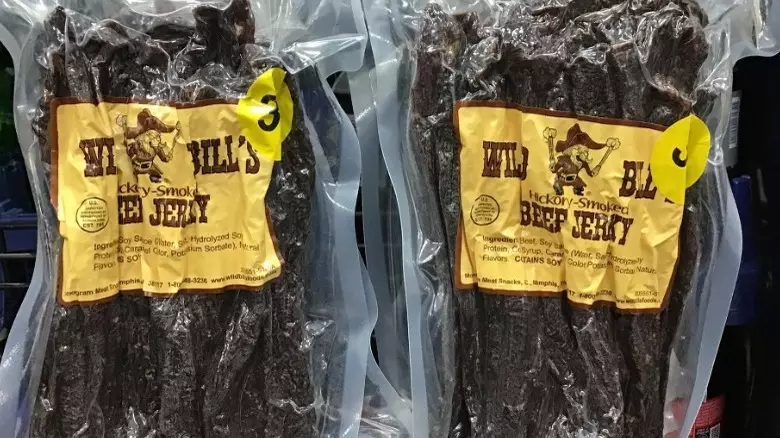 Loro paket saka Wild Bill kang jerky