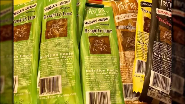 Phukusi la Primal Spirit Vegan Jerky