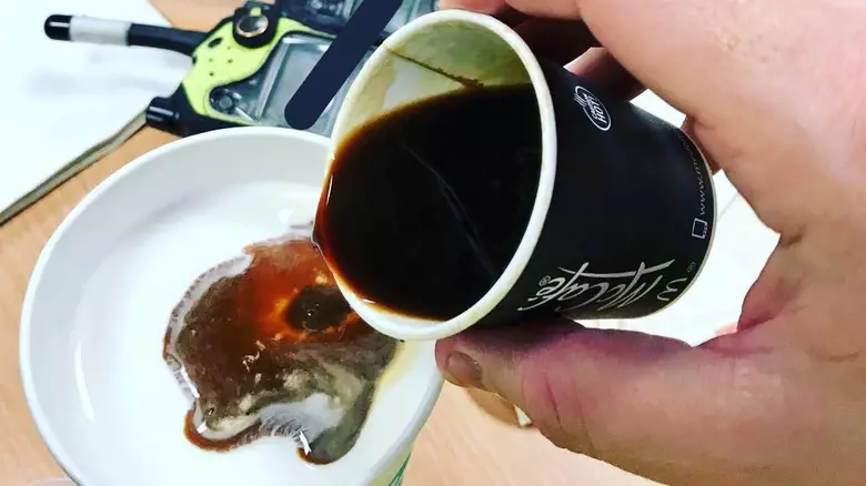 Instagram Schoss vun engem McAffogato