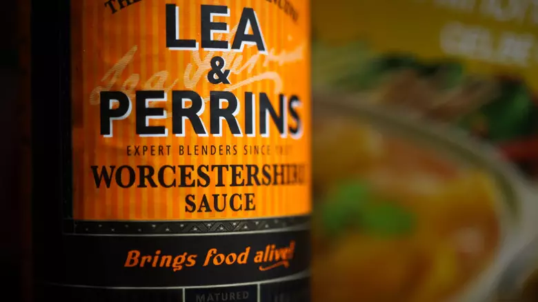 Worcestershire sauce kwalban