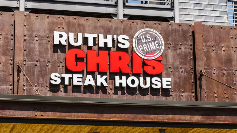 Ruth se Chris industriële teken