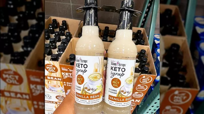 Costco থেকে Keto কফি সিরাপ