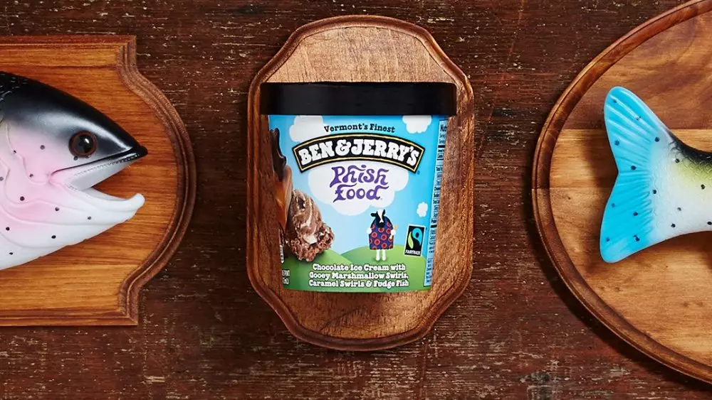 Ben & Jerry's Phish Food dondurması