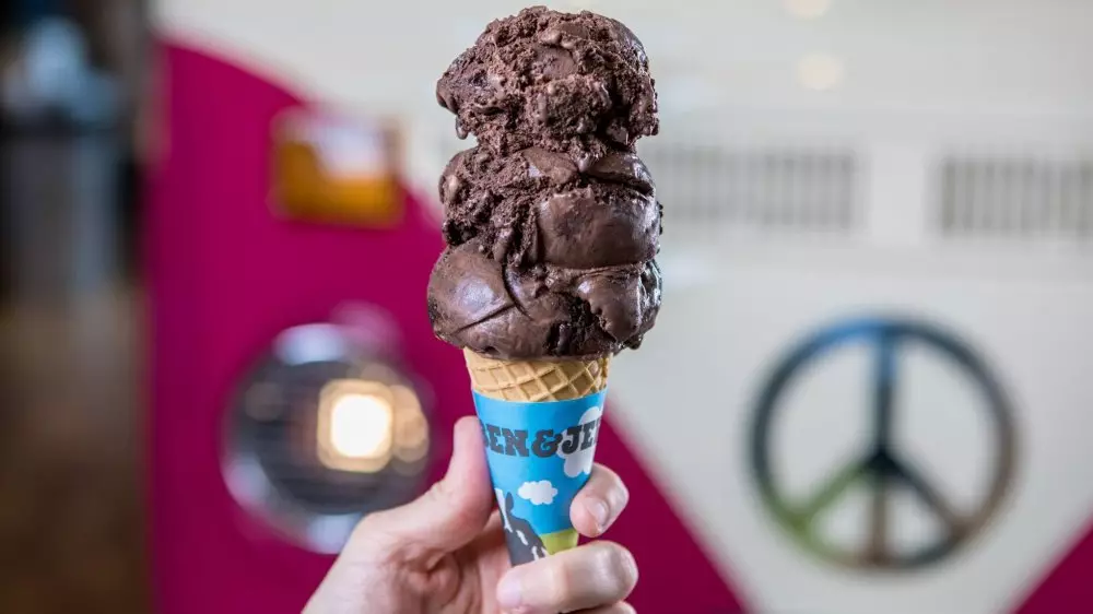 Ben & Jerry's Chocolate far ice cream