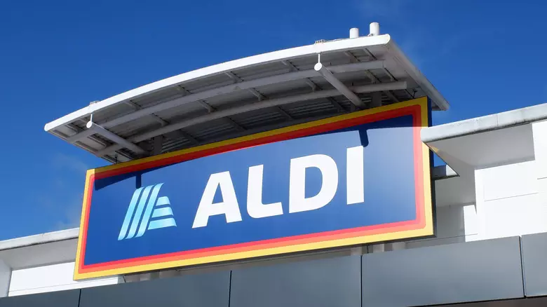 Aldi mağaza işarəsi